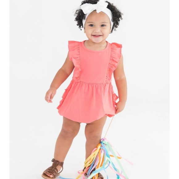 Ruffle Butts | One Pieces | Nwt Rufflebutts Tank Waterfall Romper ...